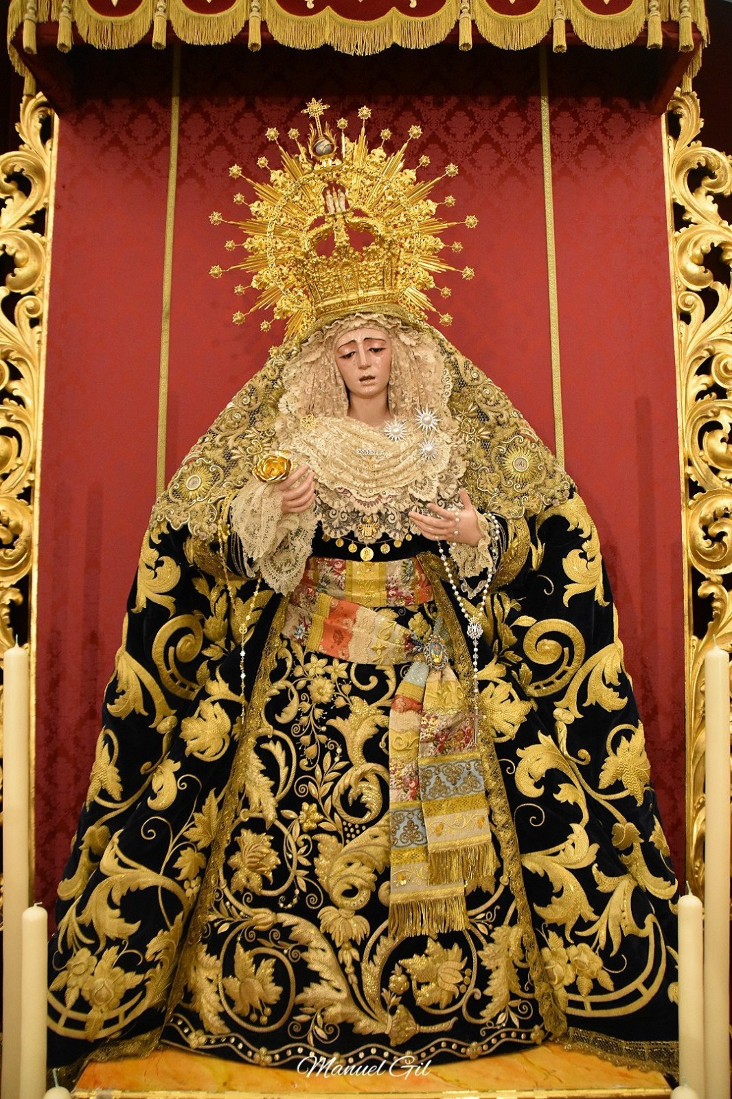 La Hermandad recuperará la saya blanca decimonónica de María Santísima ...